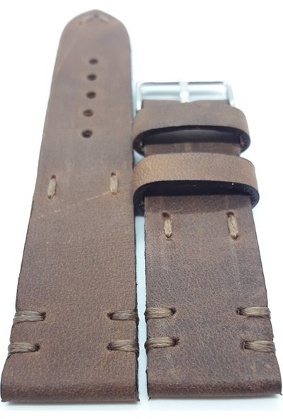 Prizma Kahverengi Crazy Deri Saat Kordonu 24 mm Prizma Kahverengi Crazy Deri Saat Kordonu 24 mm