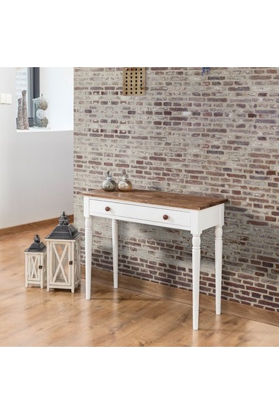 Mobilya Baba 93 Londra Ladin Ceviz Taban Üstü Beyaz Dresuar Çekmeceli Makyaj Masası Mobilya Baba 93 Londra Ladin Ceviz Taban Üstü Beyaz Dresuar Çekmeceli Makyaj Masası