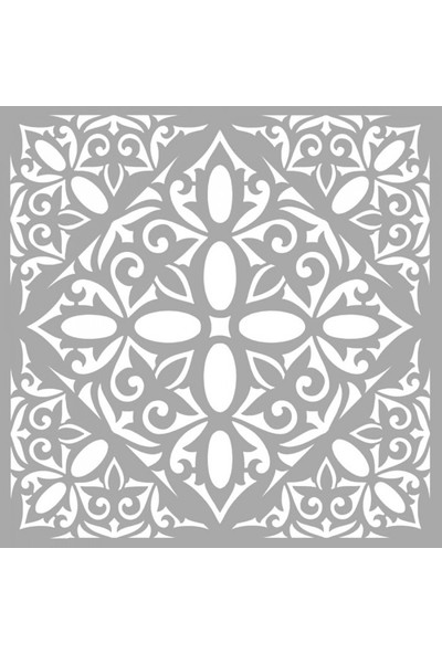 Artikel Karo 49 Stencil Ve Boyama Şablonu 30 x 30 cm