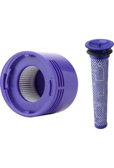 Dyson V7 / V8 Serisi ile Uyumlu Yıkanabilir Ön Filtre ve Hepa Filtre Seti Dyson V7 / V8 Serisi ile Uyumlu Yıkanabilir Ön Filtre ve Hepa Filtre Seti