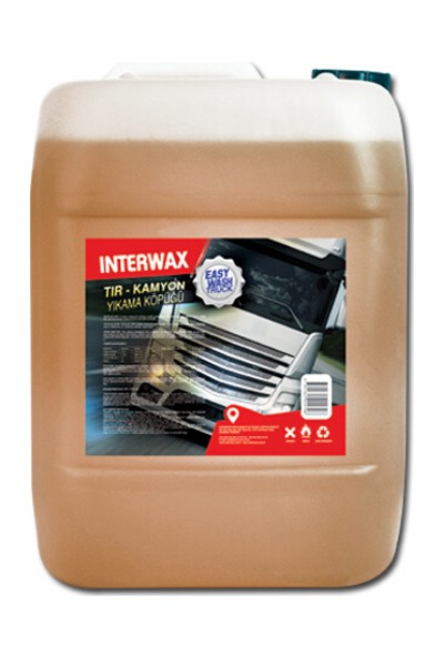 Interwax Easy Wash Truck Fırçasız Tır-Kamyon Yıkama Köpüğü 25 kg