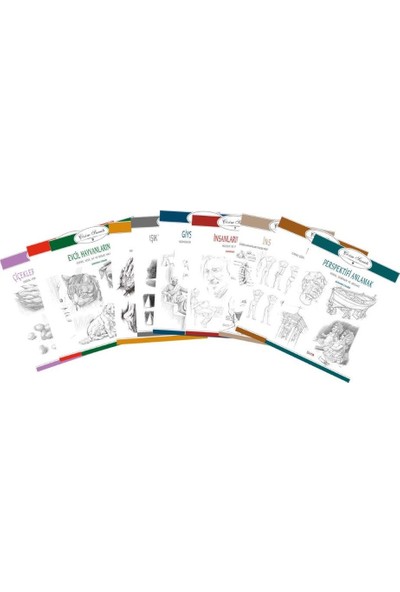 Çizim Sanatı Serisi 10 Kitap - Giovanni Civardi Çizim Sanatı Serisi 10 Kitap - Giovanni Civardi