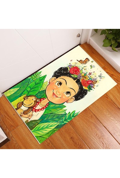 Homessa Frida Iç ve Dış 50x80 Kapı Önü Paspas