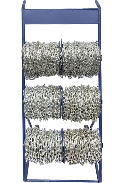 Kos Halat Zincir Makaralı Zincir - 25 kg - 1 Top - 12MM 9 Metre Kos Halat Zincir Makaralı Zincir - 25 kg - 1 Top - 12MM 9 Metre