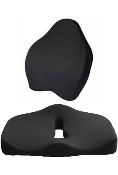 Carneil Visco Elastik Oturma ve Sırt Minder 2 'li Set Konfor Paketi 150P Carneil Visco Elastik Oturma ve Sırt Minder 2 'li Set Konfor Paketi 150P