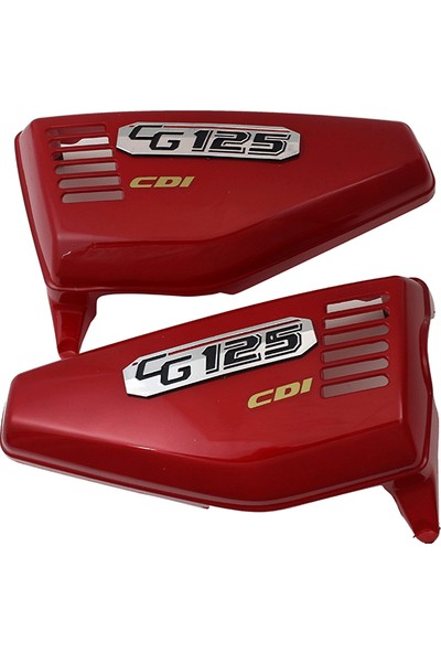 Cg 125 Kırmızı Yan Kapak Takımı