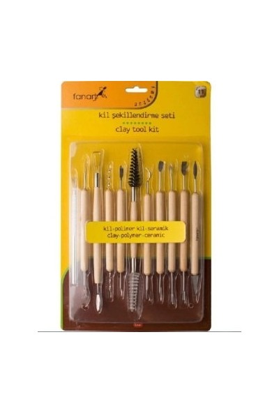 Fanart Kil Şekillendirme Seti 11 Parça