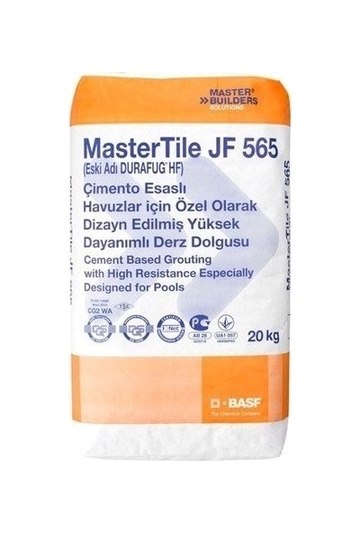 Basf Mastertıle Jf 565 Beyaz 20 kg Havuz Derz