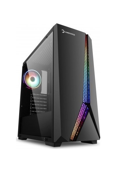GamePower Mythril RGB Oyuncu ATX Bilgisayar Kasası GamePower Mythril RGB Oyuncu ATX Bilgisayar Kasası