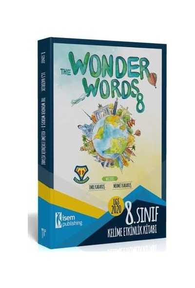 İsem Yayıncılık 2020 8. Sınıf Ingilizce Kelime Etkinlik Kitabı - The Wonder Words 8 İsem Yayıncılık 2020 8. Sınıf Ingilizce Kelime Etkinlik Kitabı - The Wonder Words 8