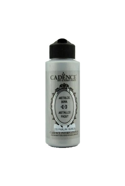 Cadence Parlak Gümüş Metalik Boya 235 - 120 ml Cadence Parlak Gümüş Metalik Boya 235 - 120 ml