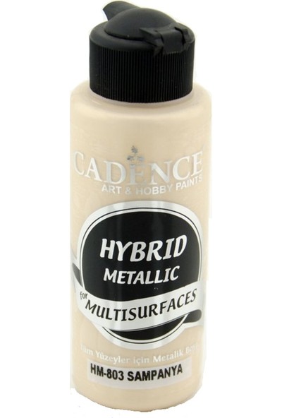 Cadence Hybrid Multisurface Metalik Boya 120 ml HM - 803 Şampanya Cadence Hybrid Multisurface Metalik Boya 120 ml HM - 803 Şampanya