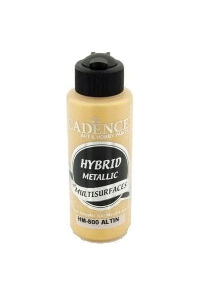 Cadence Multisurface 120 ml Metalik Akrilik Boya Hm 800 Altın Cadence Multisurface 120 ml Metalik Akrilik Boya Hm 800 Altın