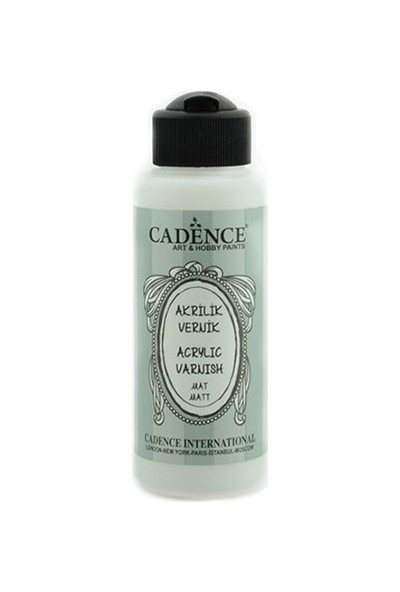 Cadence Boya Akrilik Mat Vernik 120 ml Cadence Boya Akrilik Mat Vernik 120 ml