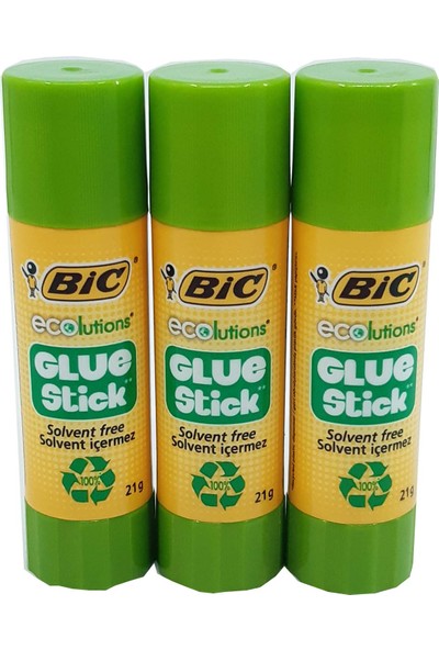 Bic 21 gr Stick Yapıştırıcı 3'lü Set