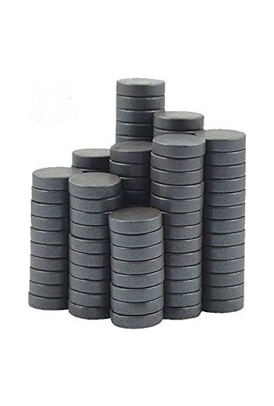 Sermet Süs Dünyası 14 x 3 mm Yuvarlak Ferrit Mıknatıs Süsleme Mıknatısı Magnet Sermet Süs Dünyası 14 x 3 mm Yuvarlak Ferrit Mıknatıs Süsleme Mıknatısı Magnet