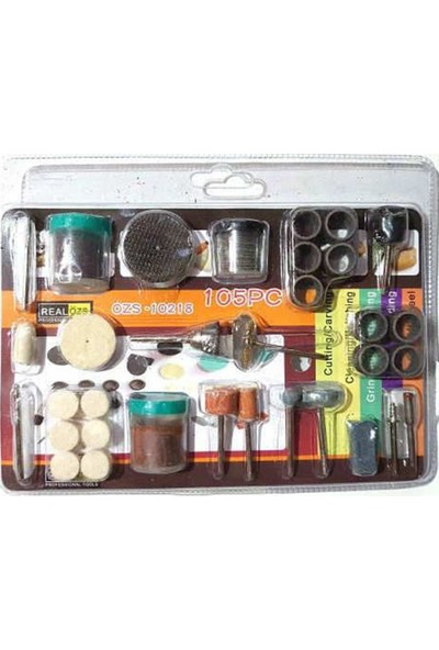 Real Özs Taşlama Seti 105 Parça