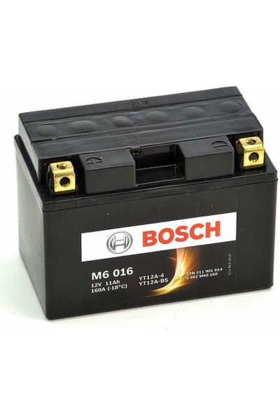 Bosch Motosiklet Aküsü M6 016 M6 YT12A-4YT12A-BS