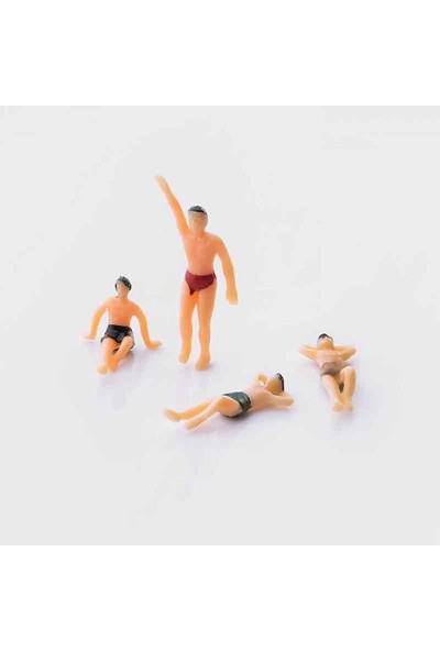 Eshel Maket Yüzücü Insan Figürleri 1/200 6'lı