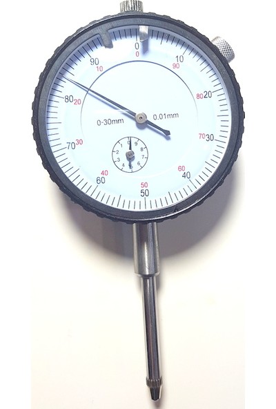 Paltava Komparatör Saati Uzun Çubuklu Kulaklı 0 - 20 x 0,01 x 20 mm