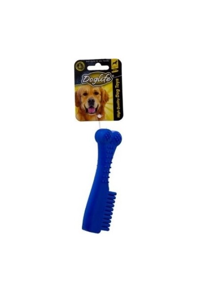 Doglife Köpekler İçin Kauçuk Fırça Oyuncak 14 cm Doglife Köpekler İçin Kauçuk Fırça Oyuncak 14 cm