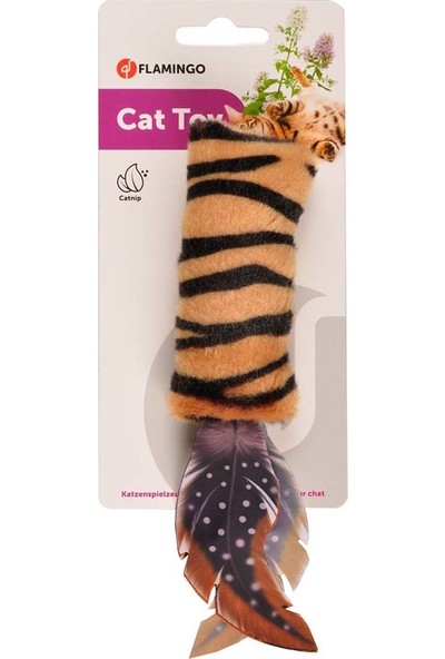 Flamingo Catnip Tüylü Dikdörtgen Kedi Oyuncak Flamingo Catnip Tüylü Dikdörtgen Kedi Oyuncak