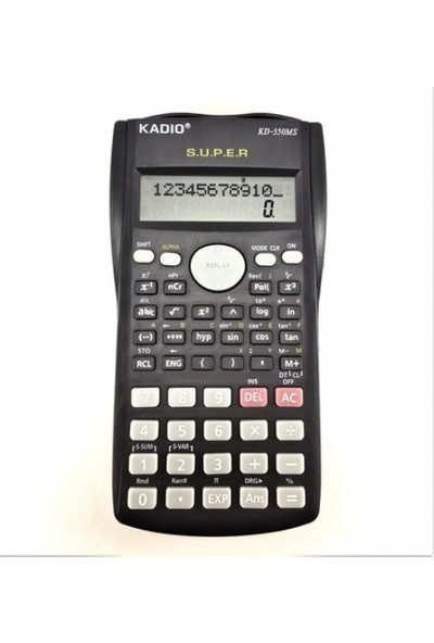 Kadio KD-350MS Çok Fonksiyonlu Bilimsel Hesap Makinesi Kadio KD-350MS Çok Fonksiyonlu Bilimsel Hesap Makinesi