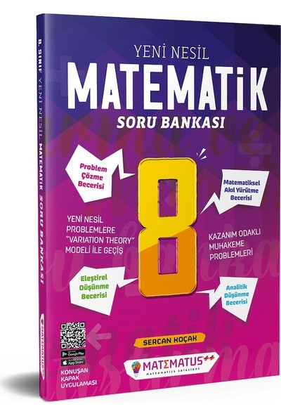 Matematus Yayınları 8. Sınıf Yeni Nesil Matematik Soru Bankası