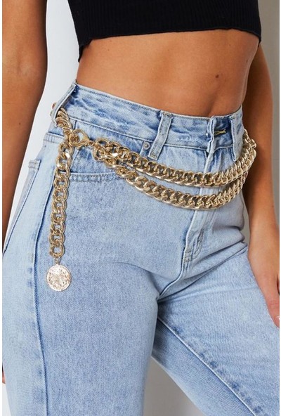 New Obsessions Thora Altın Zincir Kemer