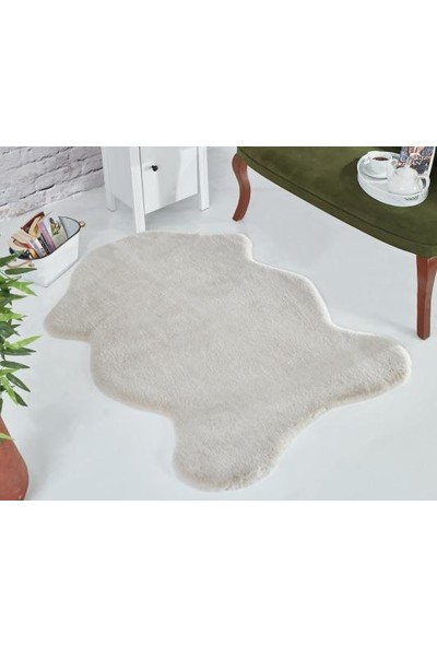 Armada Tavşan Tüyü Post Halı Gri 100 x 140 cm Armada Tavşan Tüyü Post Halı Gri 100 x 140 cm