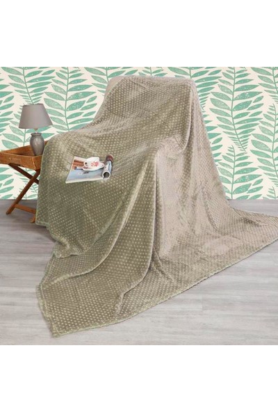 Merinos Pearl Tomurcuk Battaniye Sand Tek Kişilik