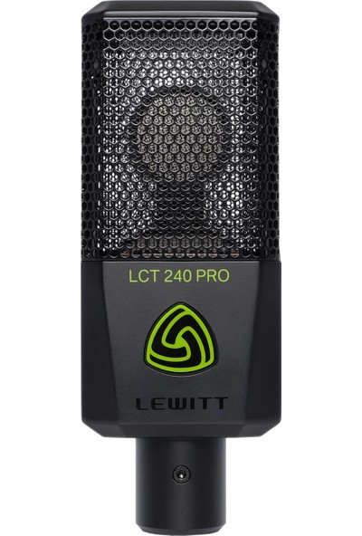 Lewitt Lct 240 Pro Kondenser Stüdyo Kayıt Mikrofonu Siyah Lewitt Lct 240 Pro Kondenser Stüdyo Kayıt Mikrofonu Siyah