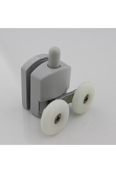 Seta Kırılmaz Duşakabin Tekeri Gri Çift Teker Duşakabin Rulmanı 1 Adet Alt Teker Seta Kırılmaz Duşakabin Tekeri Gri Çift Teker Duşakabin Rulmanı 1 Adet Alt Teker