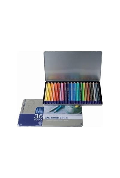 Talens Van Gogh Kuru Boya Kalemi 36 Renk Metal Kutu Talens Van Gogh Kuru Boya Kalemi 36 Renk Metal Kutu