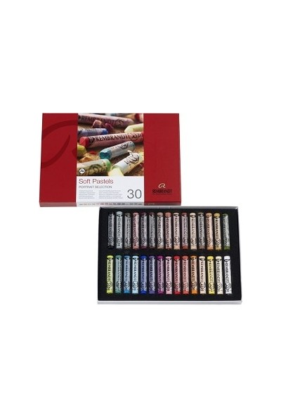 Talens Rembrandt Soft Pastel Boya 30 Renk Tam Boy Portre Talens Rembrandt Soft Pastel Boya 30 Renk Tam Boy Portre