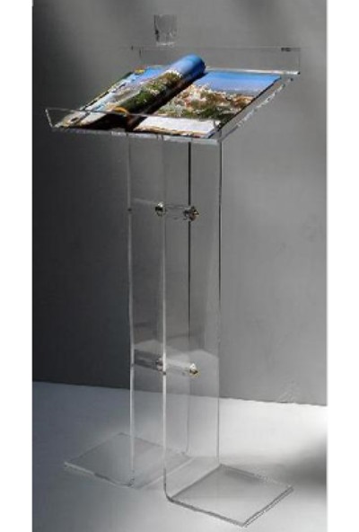 Didideko Pleksi Kürsü -Modern (55X38X118 Cm) Didideko Pleksi Kürsü -Modern (55X38X118 Cm)