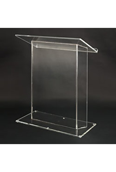 Didideko Pleksi Kürsü - Geniş (85X42X118 Cm)