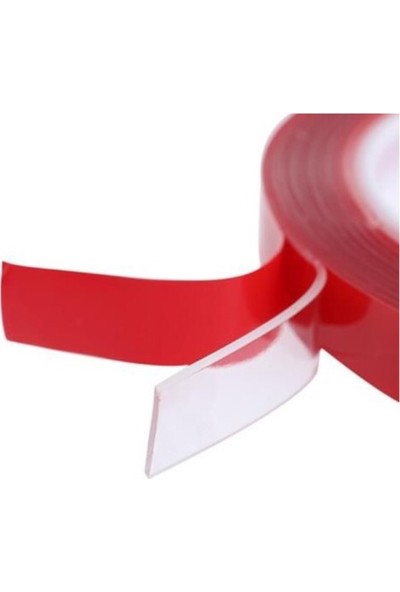 Megabond Akrilik Şeffaf Süper Güçlü Çift Taraflı Bant 2 Metre Megabond Akrilik Şeffaf Süper Güçlü Çift Taraflı Bant 2 Metre
