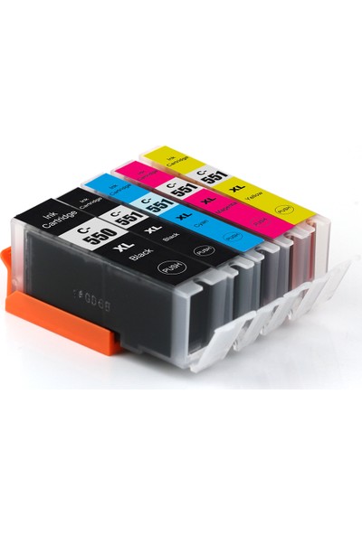 Canon Pgı550Clı551Xl / Pgbk Kartuş Seti - Renkli Canon Pgı550Clı551Xl / Pgbk Kartuş Seti - Renkli
