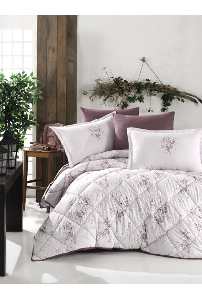 Clasy Çift Kişilik Ranforce Uyku Seti Este Pembe