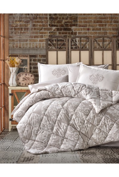 Clasy Çift Kişilik Ranforce Uyku Seti Sade Bej Clasy Çift Kişilik Ranforce Uyku Seti Sade Bej