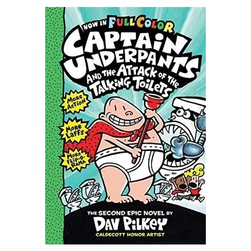 Captain Underpants and the Attack of the Talking Toilets Kitabı