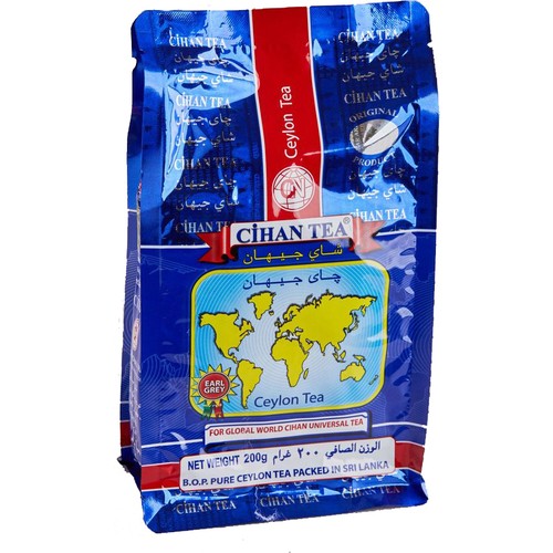 Cihan Tea Pure Ceylon Tea Seylan Çayı Earl Grey Bergamot 200 Fiyatı