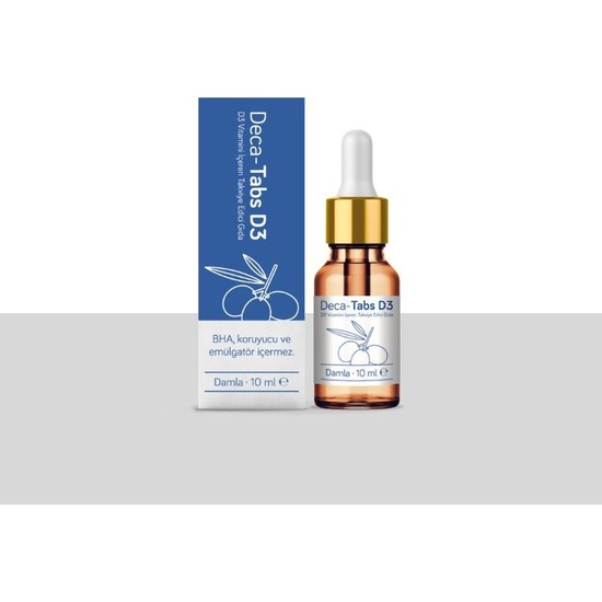 Deca Tabs D3 Damla 10 ml Fiyatı, Taksit Seçenekleri ile Satın Al