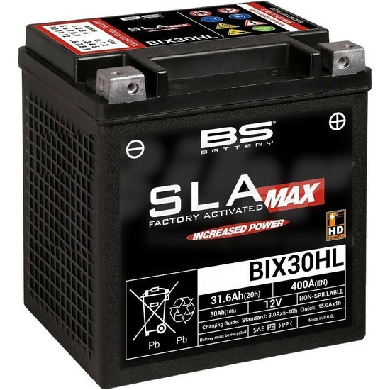 BS Battery Bs BIX30HL Sla 2008-2022 Harley-Davidson Cvo Road Fiyatı