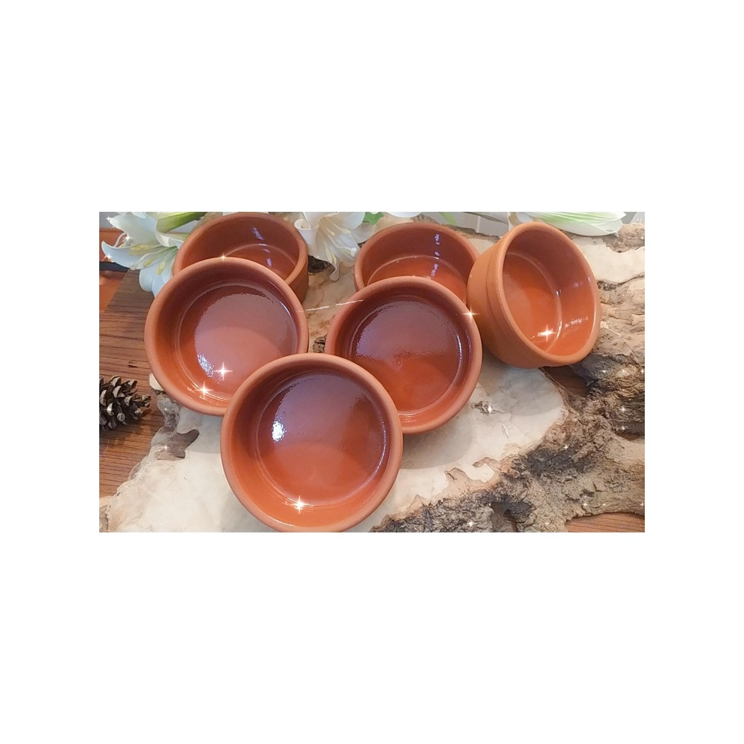 yefe Toprak Güveç Çömlek Kasesi 6 Adet Fırın Sütlaç - Fiyatı