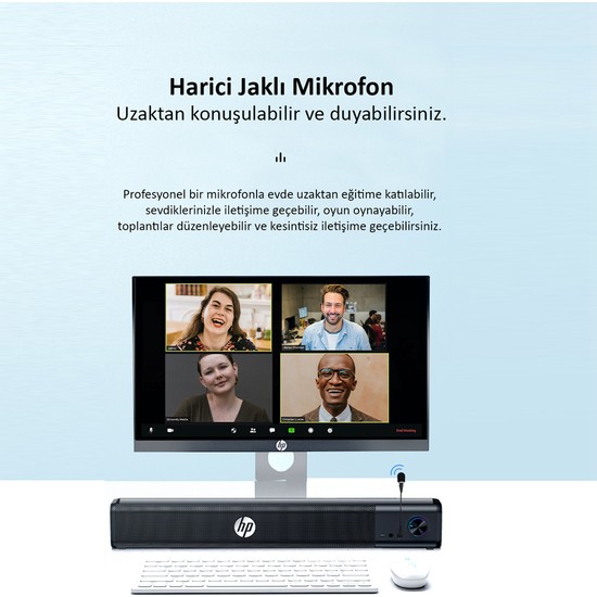 Hp WS10 Pro Kablolu Soundbar Multimedya Hoparlör Speaker Fiyatı