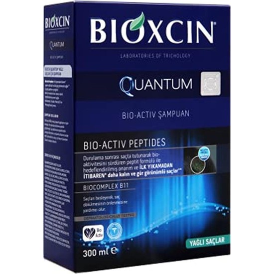Bioxcin Quantum Bio-Activ Yağlı Saçlar Için Şampuan (1 x 300 Fiyatı