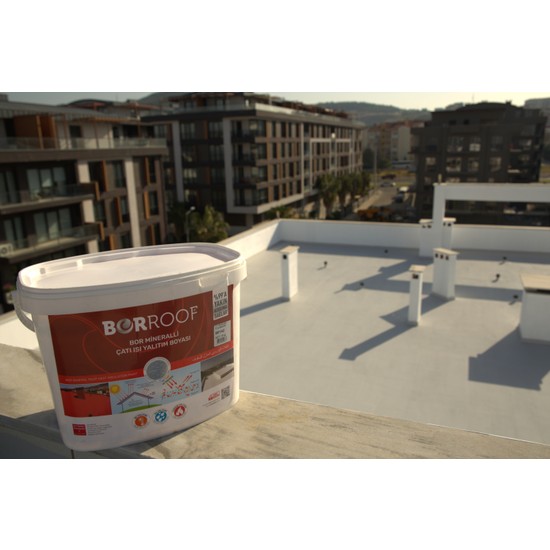 Borpaint BORROOF Çatı Isı Yalıtım Boyası 10KG Fiyatı