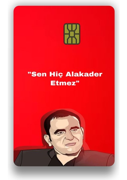 Uzun Tuning Kurtlar Vadisi Memati Baş Kredi Kartı Sticker Fiyatı